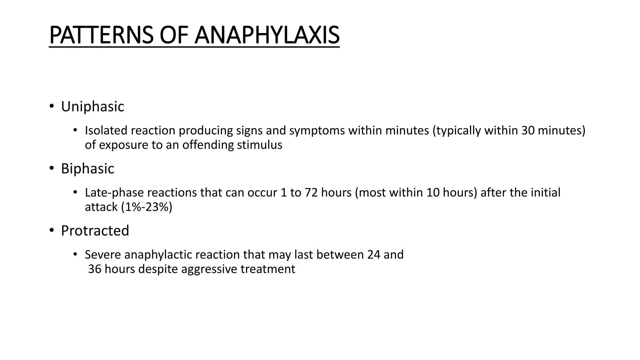 Anaphylactic shock | PPTX
