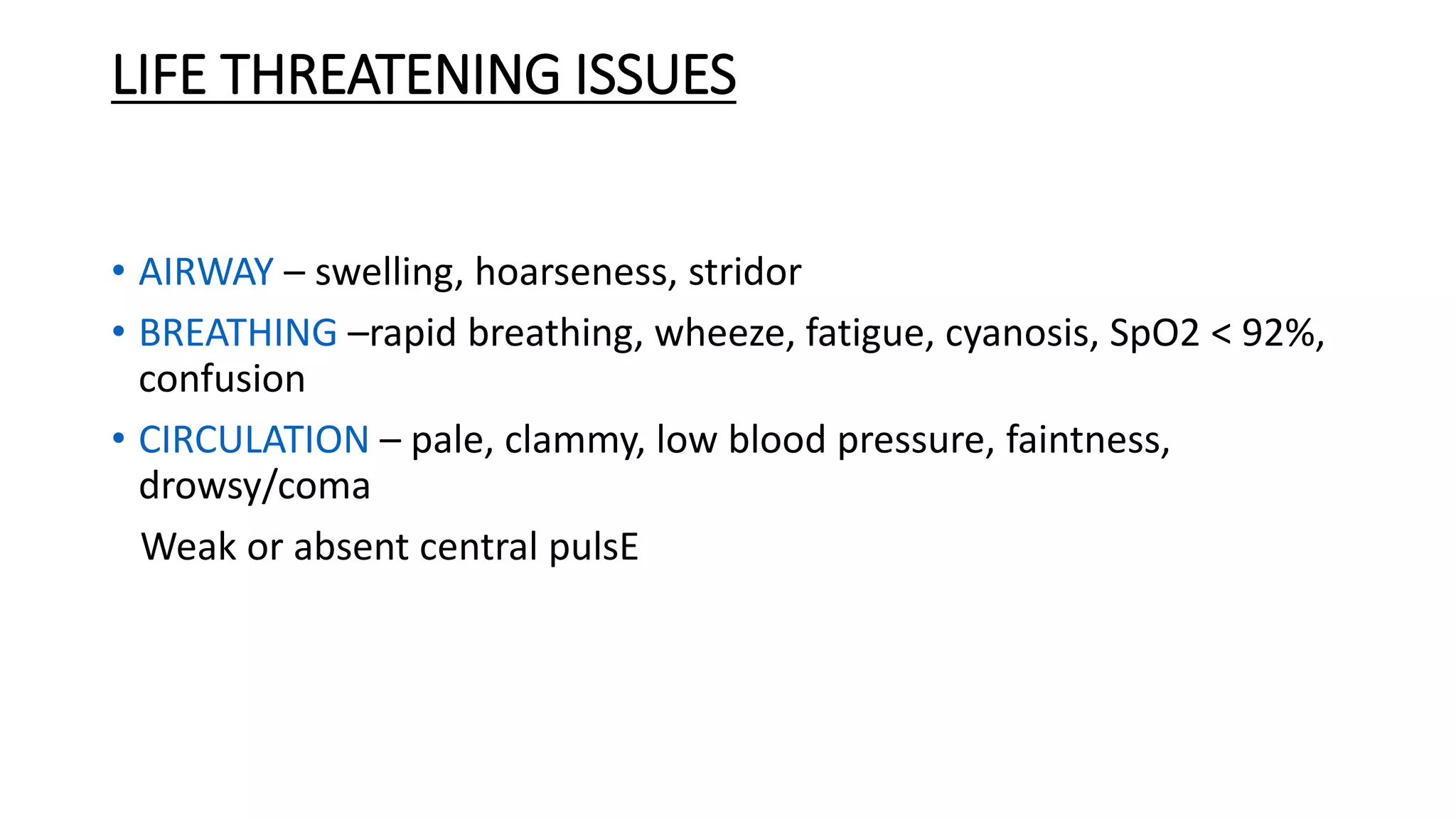 Anaphylactic shock | PPTX