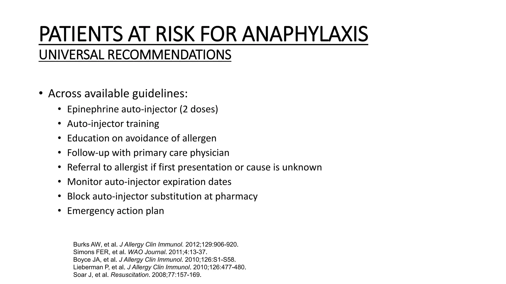 Anaphylactic shock | PPTX