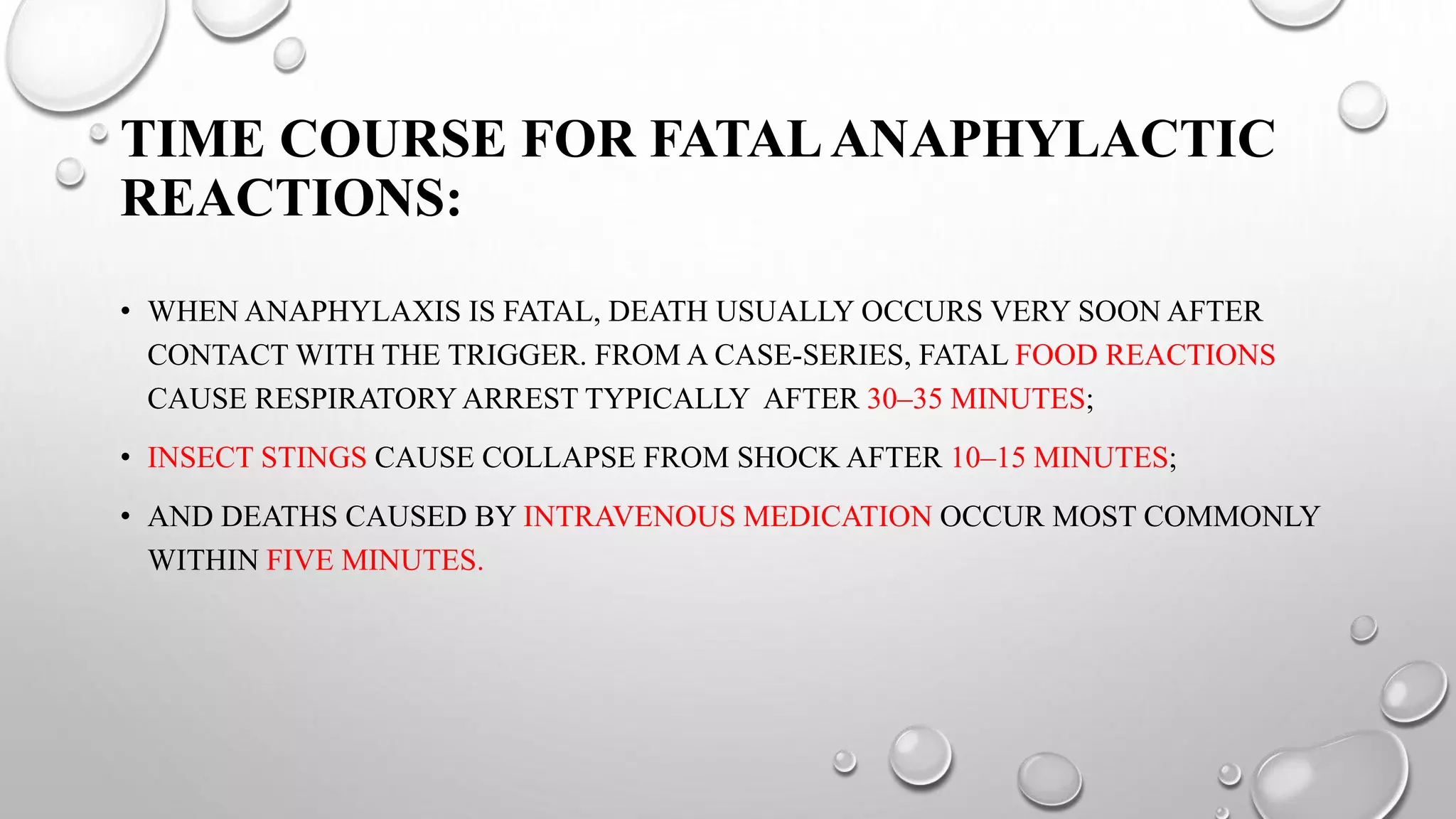 Anaphylactic shock | PPTX