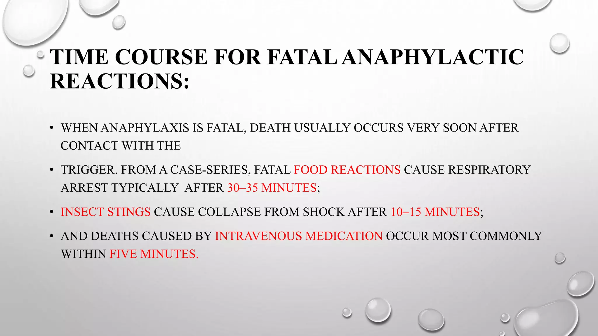 Anaphylactic shock | PPTX
