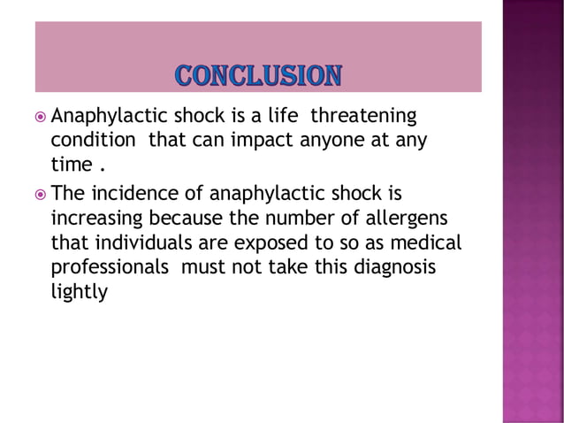 anaphylactic shock and its various types pdf | PDF | First Aid | Injuries