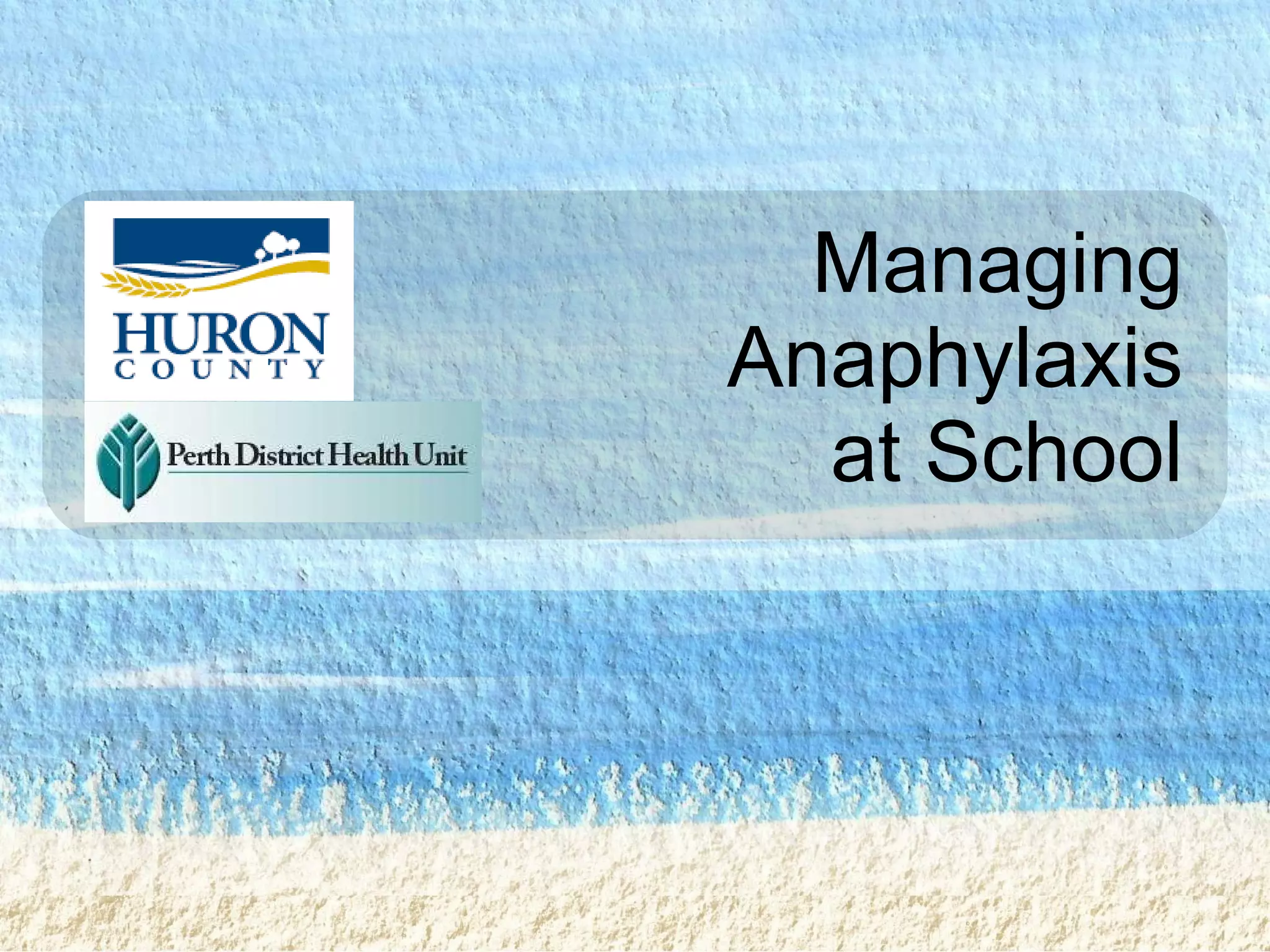 Anaphylaxis | PPT