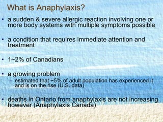 Anaphylaxis | PPT
