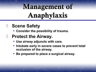 Anaphylaxis | PPT