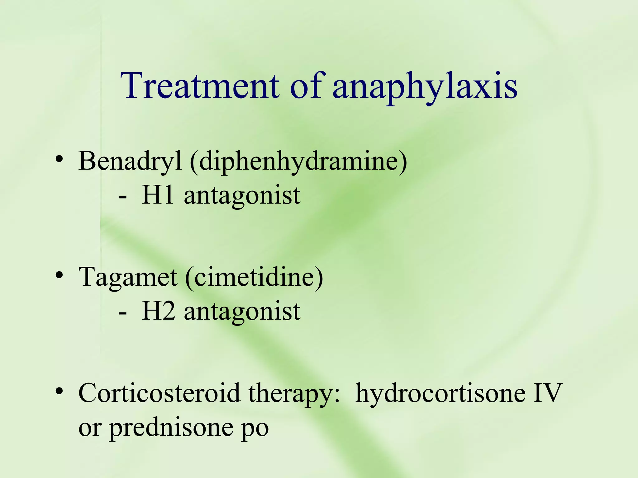 Anaphylaxis | PPT