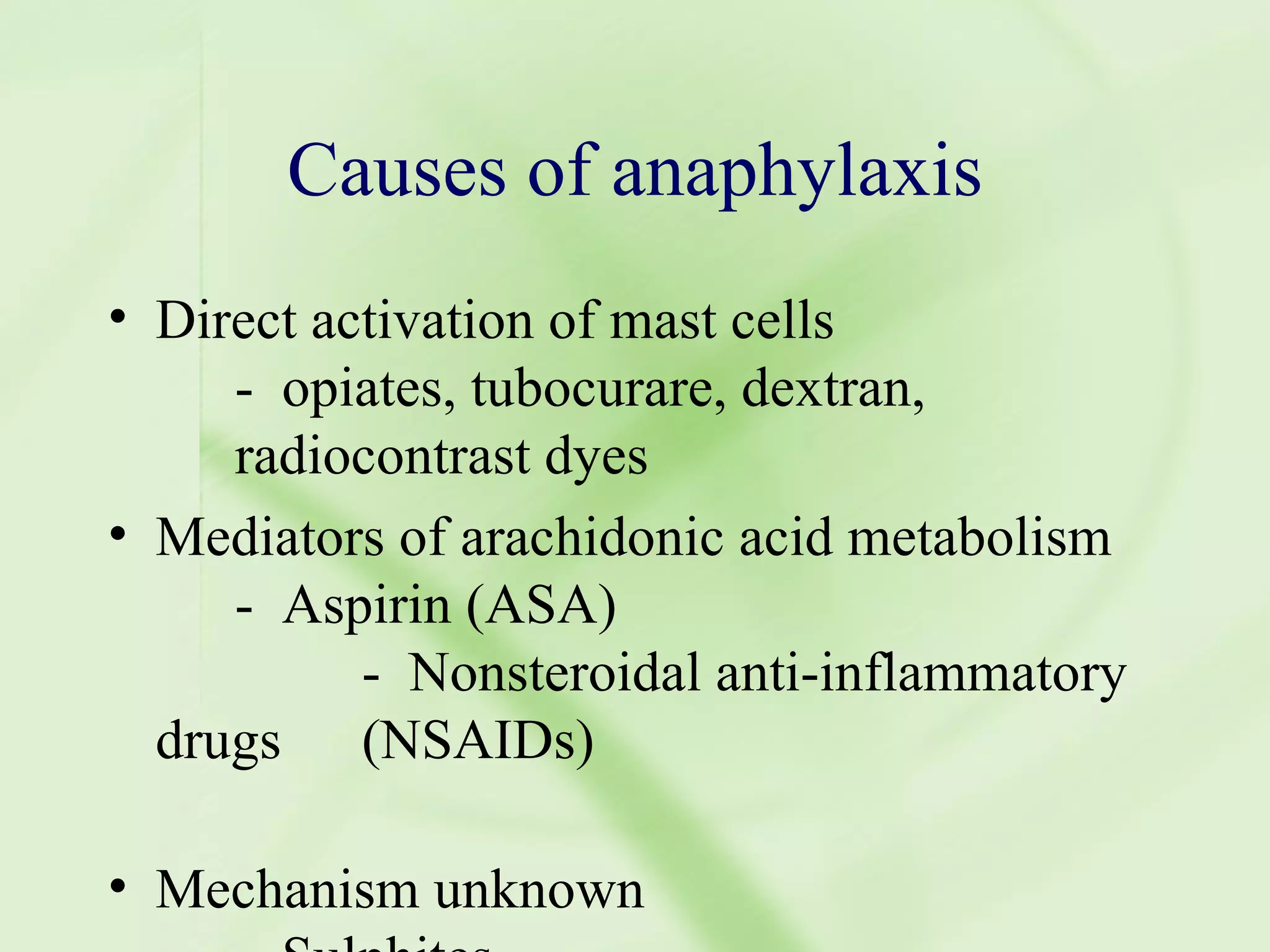 Anaphylaxis | PPT | Allergies | Diseases and Conditions