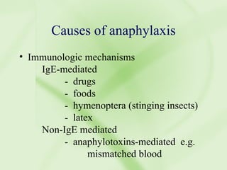 Anaphylaxis | PPT