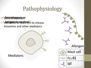 Overview of Anaphylaxis. | PPTX