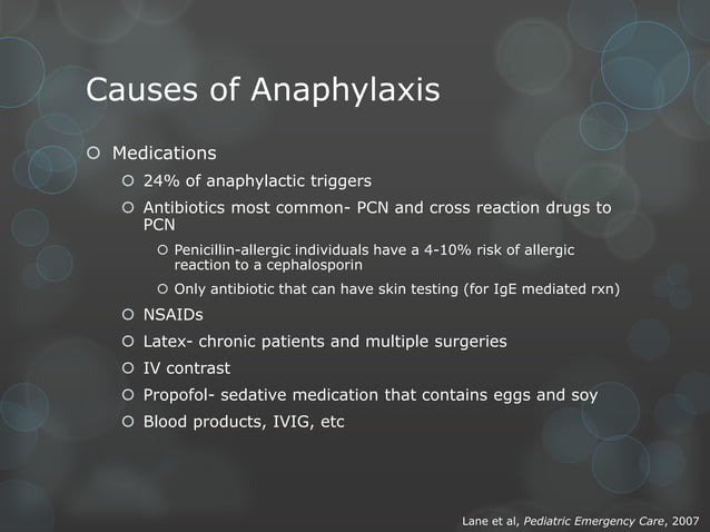 Management of Anaphylaxis | PPTX