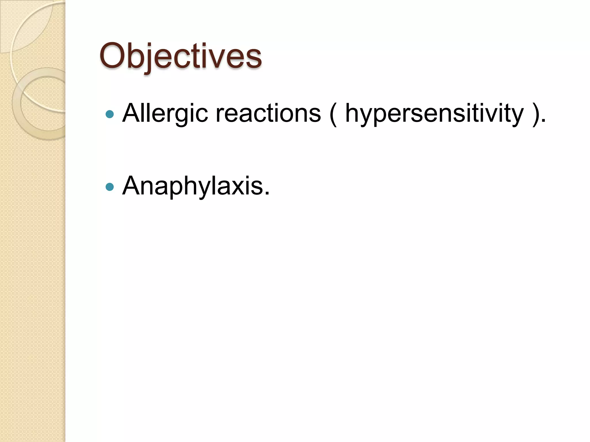 Anaphylaxis | PPTX