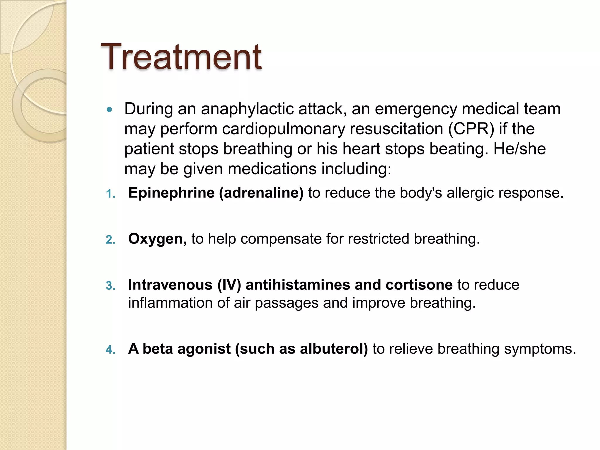 Anaphylaxis | PPTX