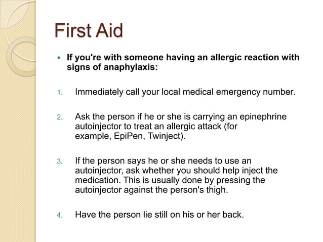 Anaphylaxis | PPTX | Allergies | Diseases and Conditions