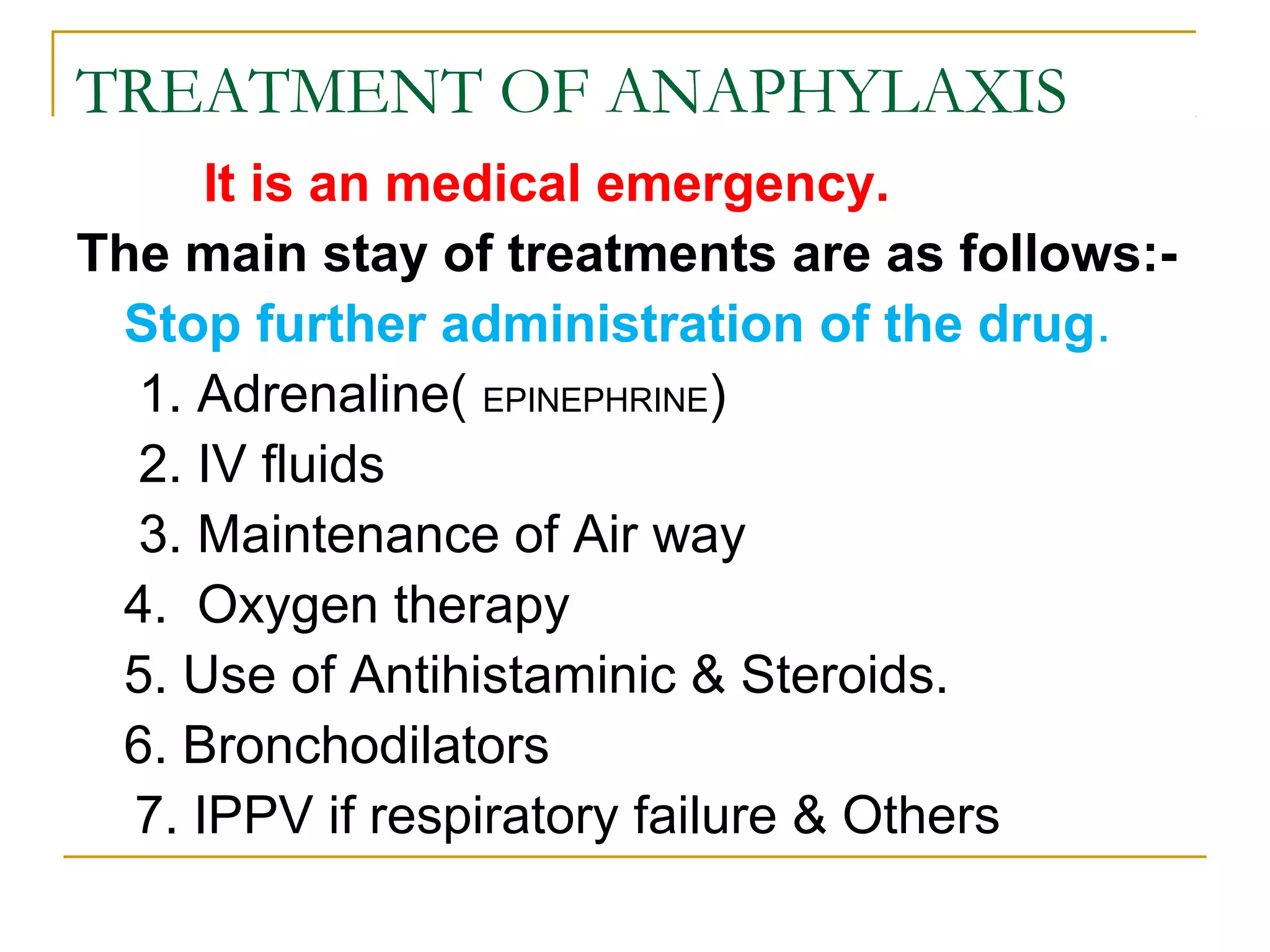Anaphylaxis | PPT