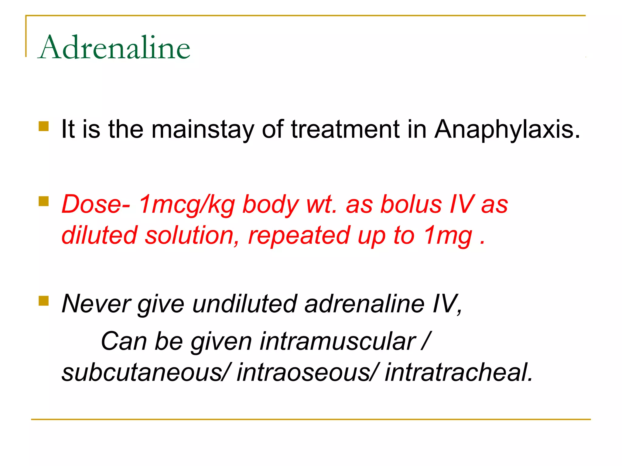 Anaphylaxis | PPT