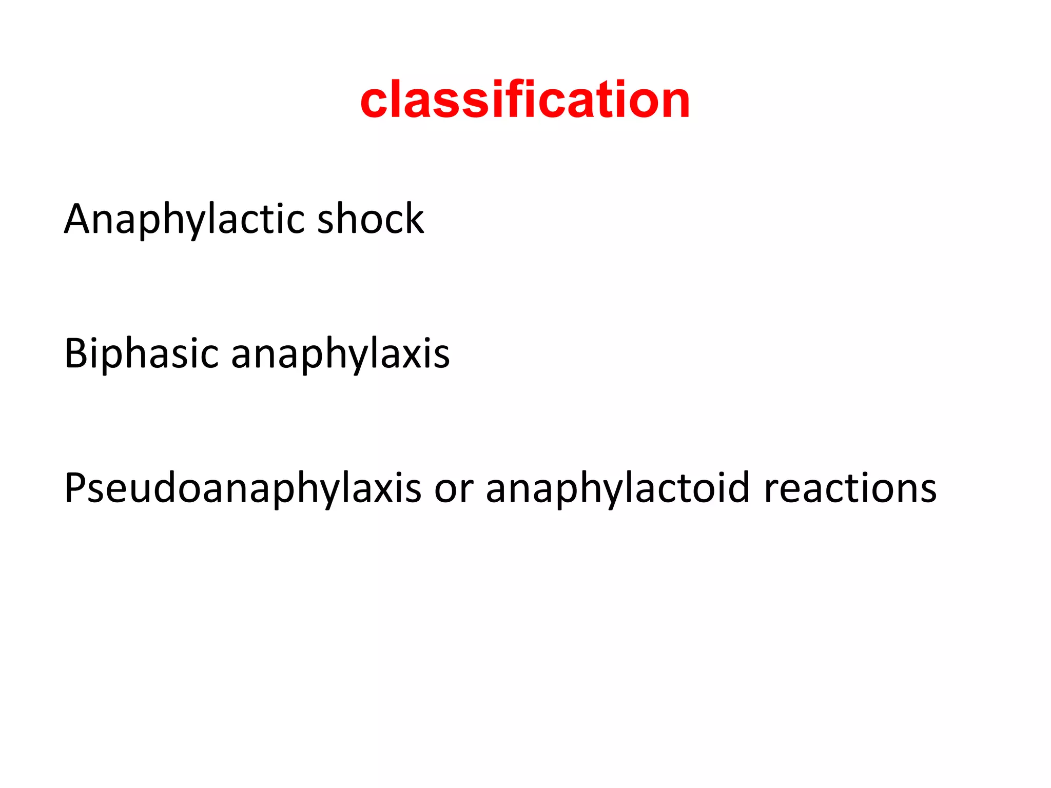 Anaphylaxis | PPTX