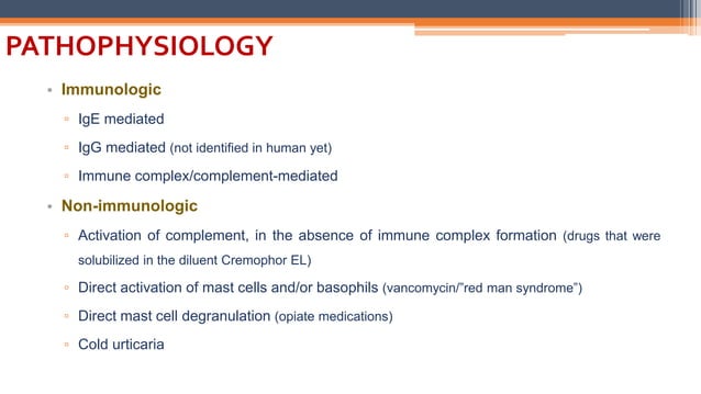 Anaphylaxis | PPT