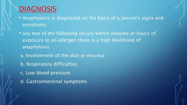Anaphylaxis | PPT