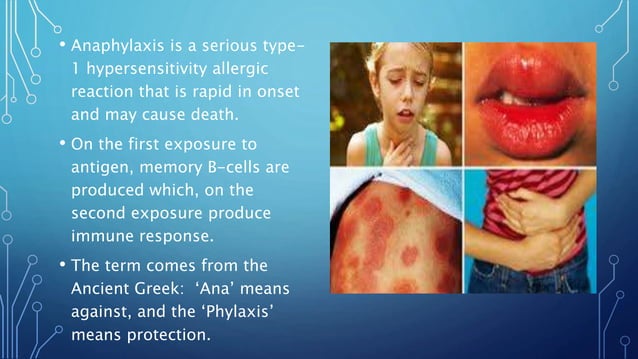 Anaphylaxis | PPT
