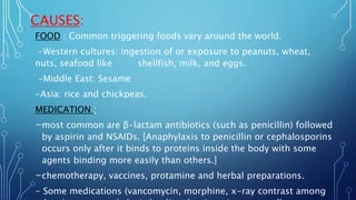 Anaphylaxis | PPTX