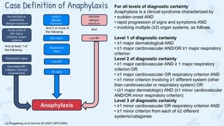 Anaphylaxis - a Life threatening emergency.pptx