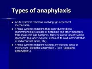 ANAPHYLAXIS attack , anaphylaxis attack.ppt