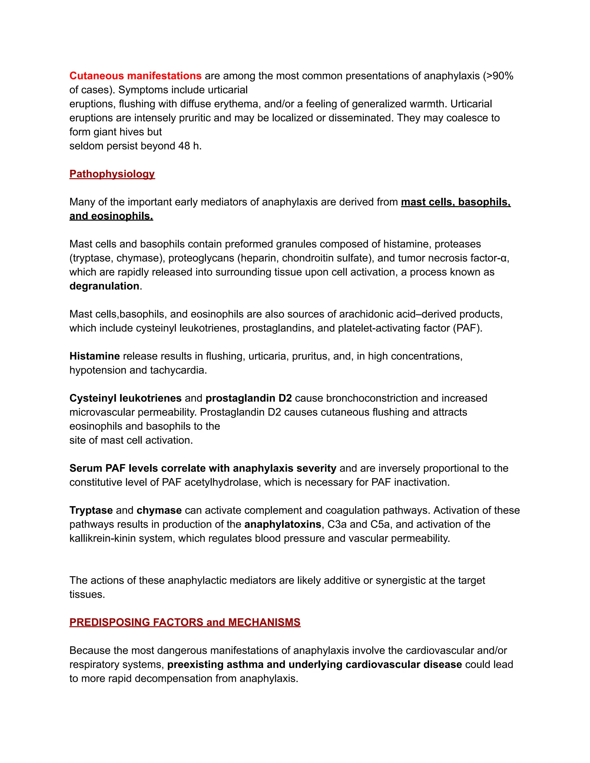 Anaphylaxis - Definition , Clinical features , Diagnosis & Treatment.pdf