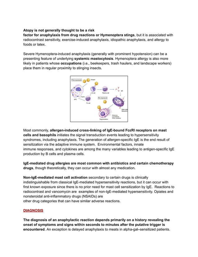 Anaphylaxis - Definition , Clinical features , Diagnosis & Treatment.pdf