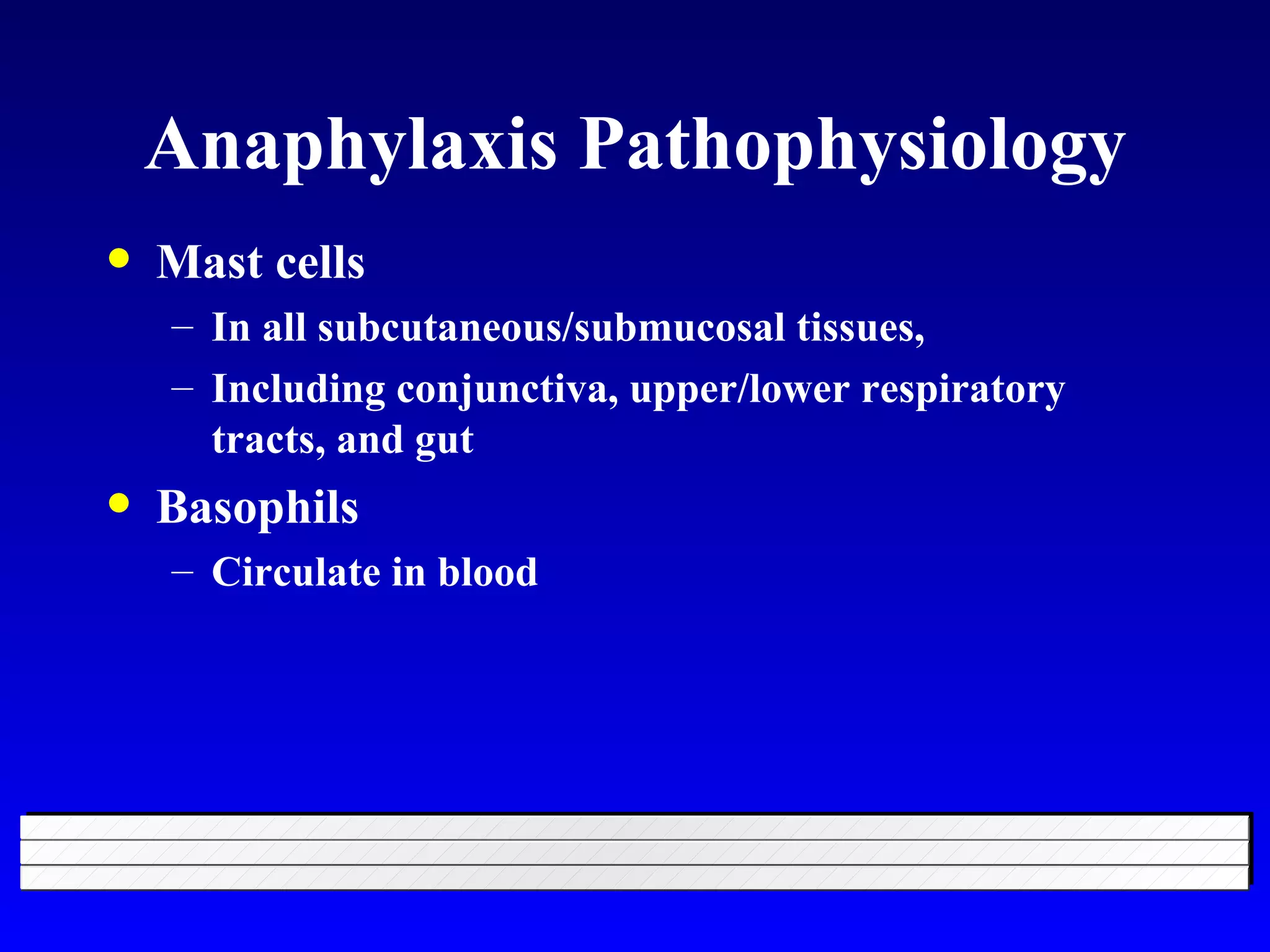 Anaphylaxis & Allergy Nsc | PPT