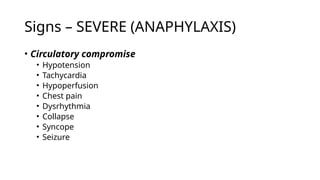 "Anaphylaxis Explained: A Practical Overview for Healthcare ...