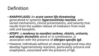 "Anaphylaxis Explained: A Practical Overview for Healthcare ...