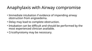 "Anaphylaxis Explained: A Practical Overview for Healthcare ...