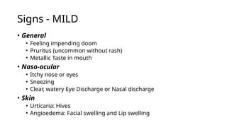 "Anaphylaxis Explained: A Practical Overview for Healthcare ...
