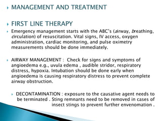 Anaphylaxis , allergic reactions | PPTX