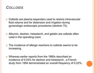 Anaphylaxis and anesthesia | PPTX
