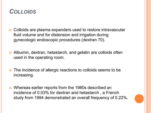 Anaphylaxis and anesthesia | PPTX | Allergies | Diseases and Conditions