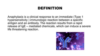 anaphylaxis cne.pptx NURSING 4 YR BSC NURS | PPT