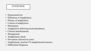 ANAPHYLAXIS FOLLOWING LA.pptx