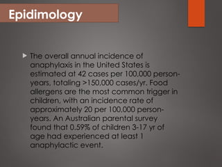 anaphylaxis from definition to treatment .pptx