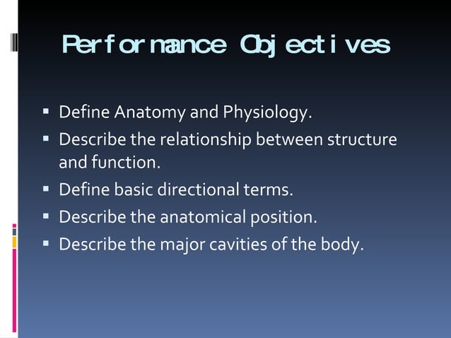 Anatomy and Physiology Chapter 1 - Introduction to Anatomy and ...