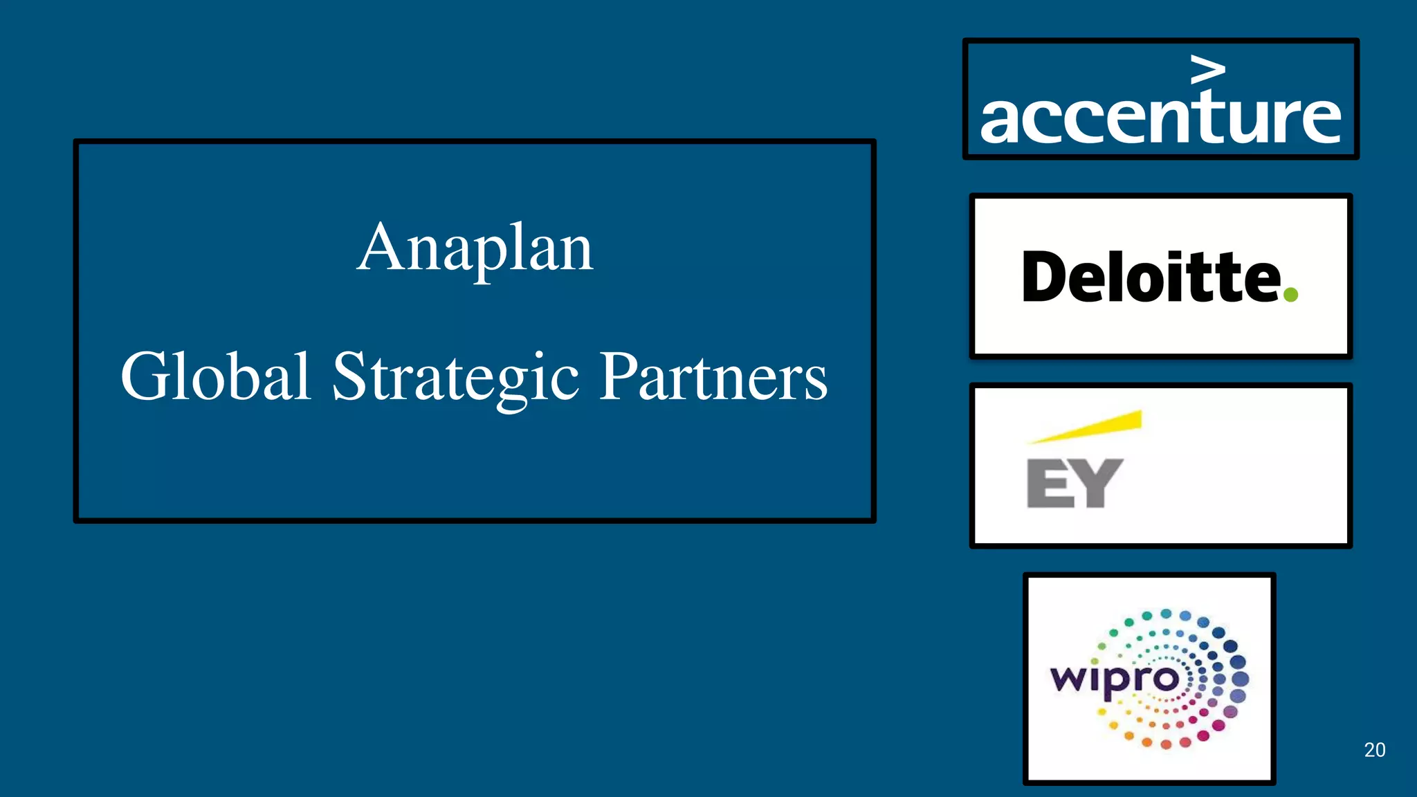SGA Talent Present Anaplan's Partners and Leadership Team | PDF