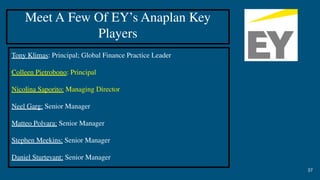 SGA Talent Present Anaplan's Partners and Leadership Team | PDF