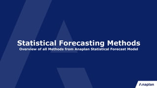 Anaplan Stat Forecasting Methods.pdf