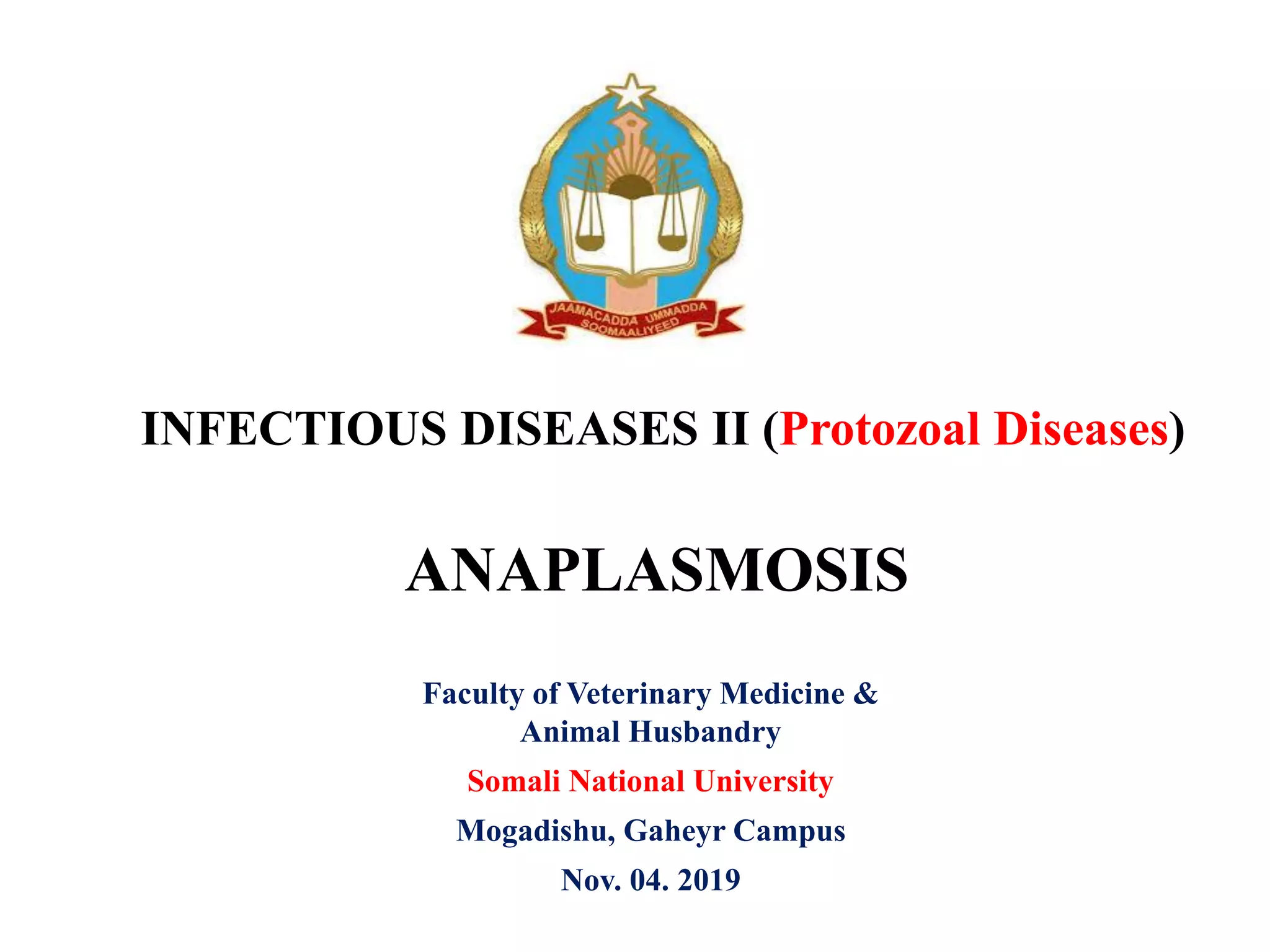 Anaplasmosis | PDF