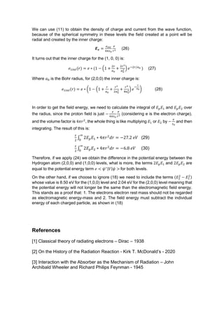 An apologytodirac'sreactionforcetheory | PDF