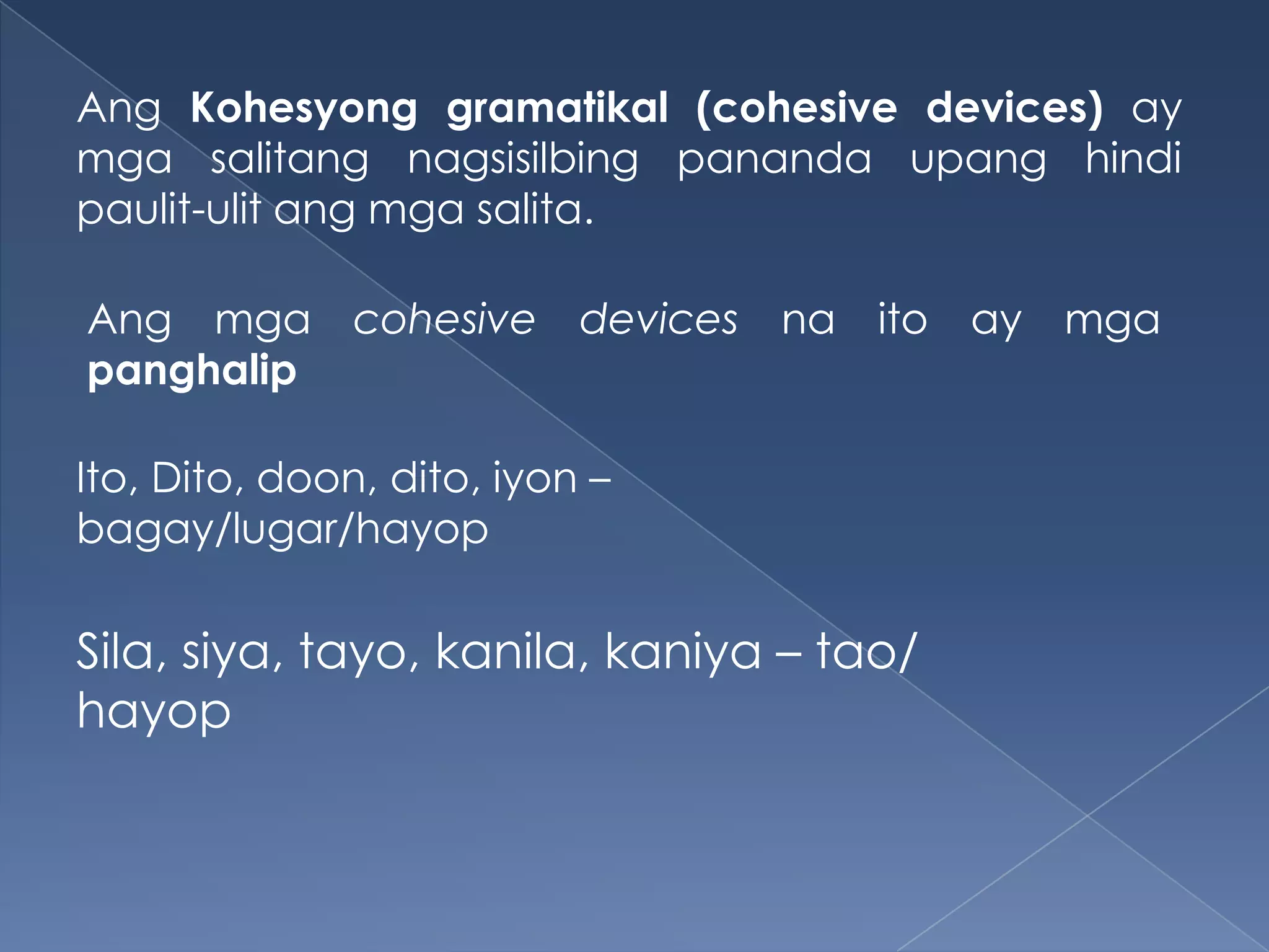 Anapora at katapora | PPTX