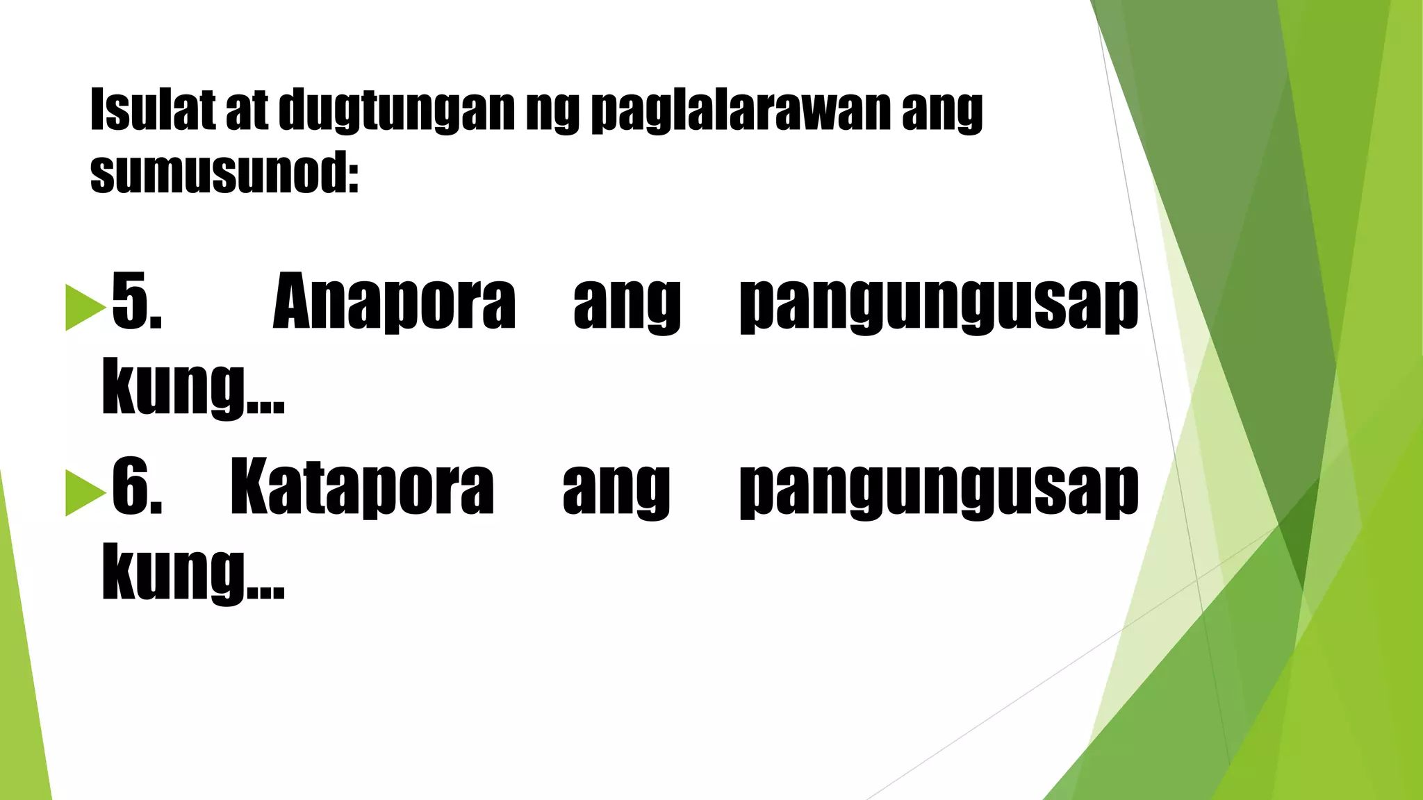 Anapora at katapora | PPTX