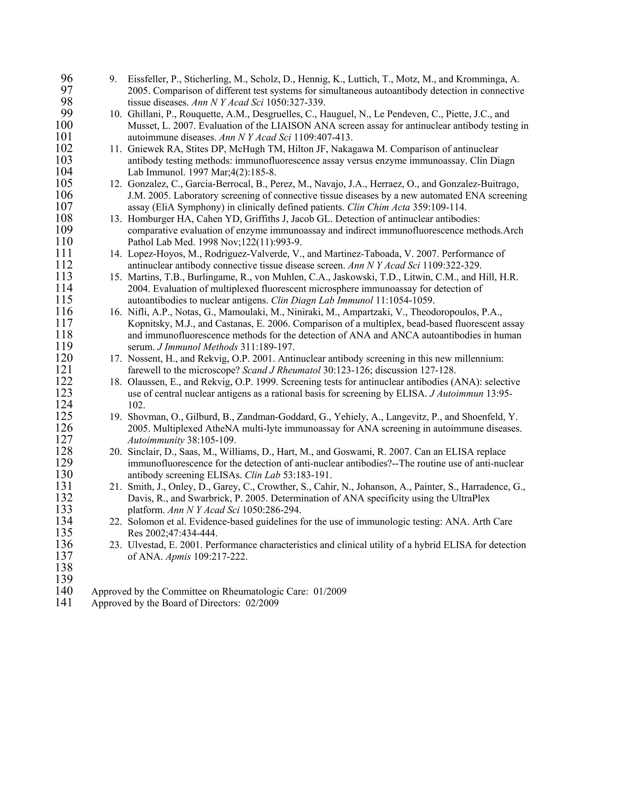 ANA Position Statement | PDF