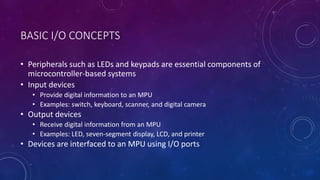 An application of 8085 register interfacing with LED | PPTX