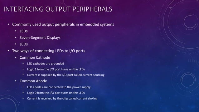 An application of 8085 register interfacing with LED | PPT An application of 8085 register interfacing with LED | PPT